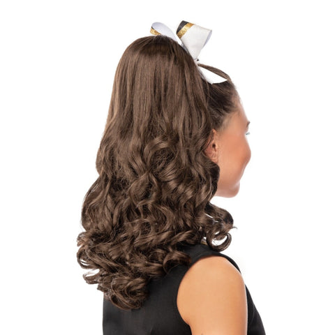 Cheer Hairpieces | Cheer Ponytail Hairpieces | Dance Hairpieces – Girly ...